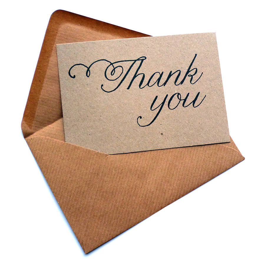 Honoring Fallon’s Thank You Notes | Pulayana Press